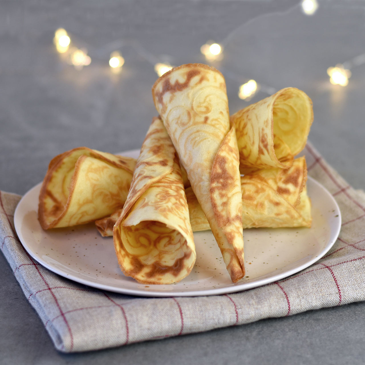 Krumkaker uten tilsatt sukker - Sukrin